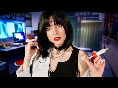 ASMR Shady Goth Doctor Is Obsessed With You 💉 Cranial Nerve Exam ...