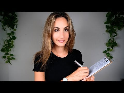 Psicologa ti fa domande personali | ASMR ITA | Therapist Roleplay soft spoken