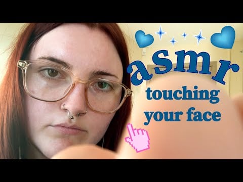ASMR tapping on your face !!! (fast & aggressive) + visual triggers