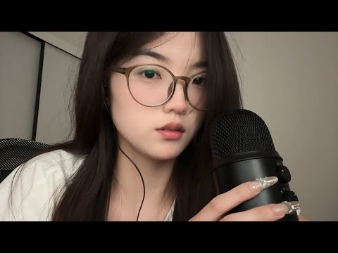 ASMR Hand Sounds & Ear Massage & Mouth Sounds 😘