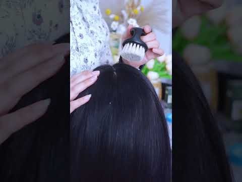 . Sit back, relax, and let the soothing sounds of hair brushing and ...