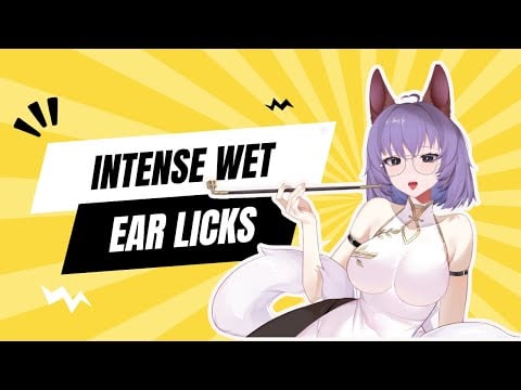 [ASMR] - Intense Ear Licks to Help You Relax!!