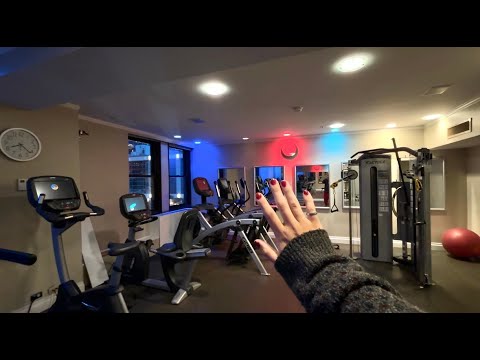 Tapping & Scratching Around the Gym (ASMR) 💪🏋️‍♀️