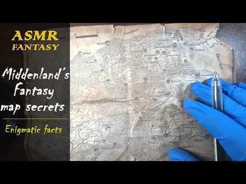 ASMR: "Middenland's" Fantasy Map | Tracing the Unknown and Unveiling ...
