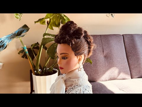 ASMR Victorian Hairstyle| Vintage Hairdo, Hairstyling, Perfectionist ...