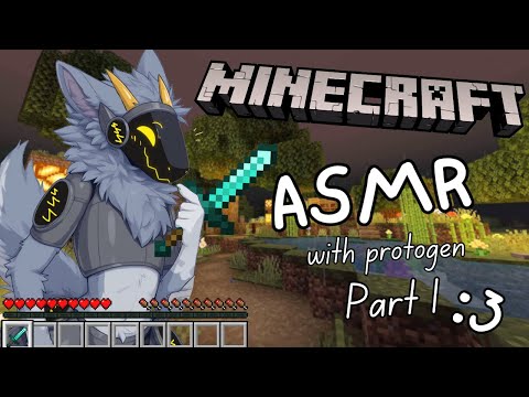 [Furry ASMR] Silly Protogen attempts to play Minecraft :3 [Sleep-aid ...