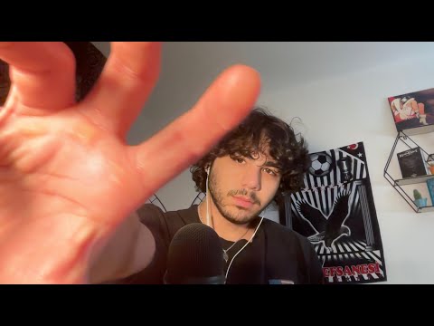 ASMR Rambling + Hand Sounds, nail tapping