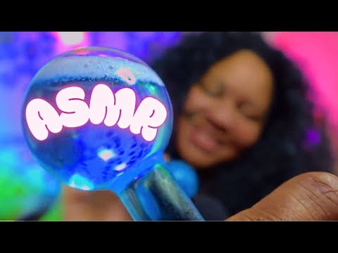 ASMR | WATER GLOBE ASMR | Background Sounds + Tingly Mouth Triggers