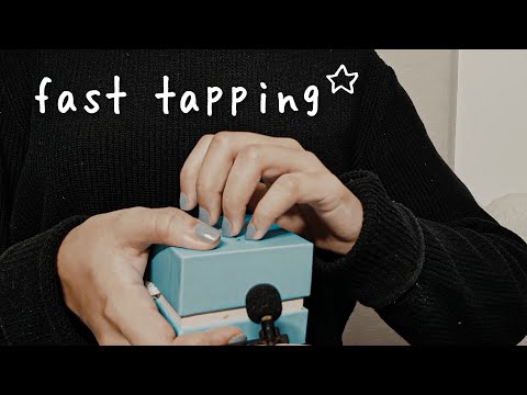 ASMR Fast Tapping On Boxes (No Talking)