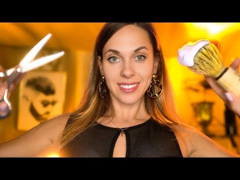 3H ASMR Sleep Inducing Barbershop Haircut ASMR, Shave, Massage ...