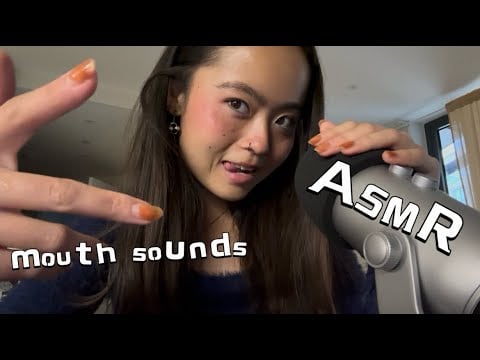 POV we are on ASMR facetime...tappy yappy mouth sounds!!!