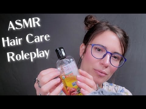 💈ASMR HAIR WASH, SCALP & FACE MASSAGE w/ BACK SCRATCHING | FULL BARBERSHOP EXPERIENCE by LADY BARBER