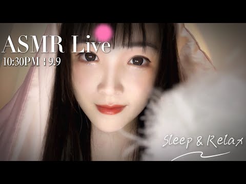 [LIVE] ASMR Sleep 🌙 9/9 • 10:30PM • 深夜助眠【ASMR 少寒Shine】