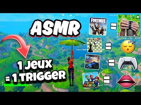 ASMR Français • 1 JEUX = 1 TRIGGER INTENSE pour te RELAXER 😴💤 (Ton ...