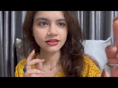 ASMR There’s Something On Your Face (Personal Attention) For sleep and Relaxation