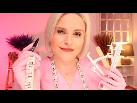 ASMR Plastic Surgeon Doctor Check Up: Consultation, Face Exam & Face ...