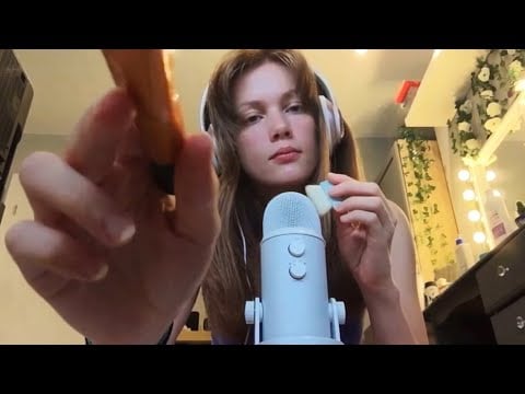 Lily of the Meadow - ASMR for Deep Sleep 💤 | Mouth Sounds, Mic Brushing, Kisses and MORE
