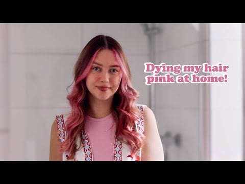 ASMR Dying My Hair Pink At Home! 🩷 - The ASMR Index