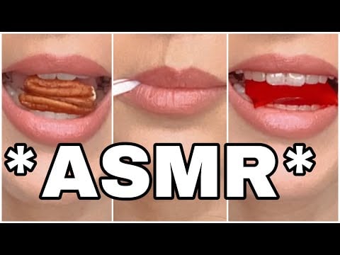 ASMR food satisfying video - The ASMR Index