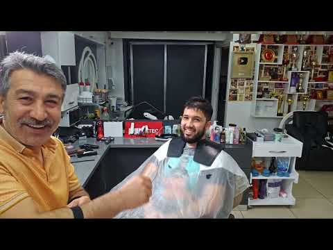 YOUR ASMR SLEEP FRIEND MUNUR ONKAN .HAIR AND BEARD TRIMMING, BACK AND ...