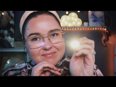 ASMR 🔦 Follow The Light & My Instructions To Sleep (ENGLISH)