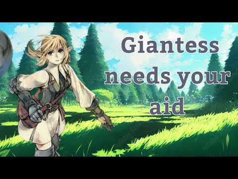 GENTLE GIANTESS takes care of SICK TINY (asmr)