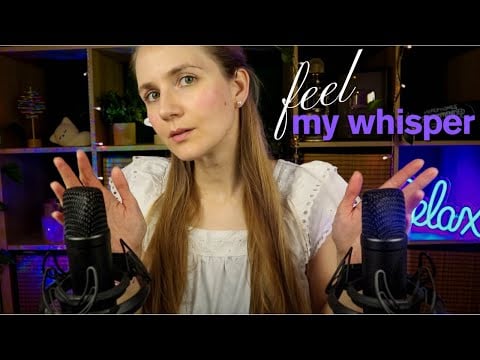 ASMR 200% Close Up Whisper You Can FEEL in Your Ears