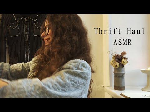 ASMR Pinterest Inspired THRIFT HAUL 🍂 Whimsical prints, fall outfit ...