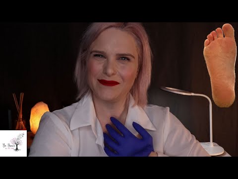 Relaxing ASMR Doctor Check Up: Foot Exam - Athletes Foot