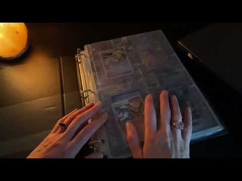Whisper Counting Pokémon Cards, Plastic Sounds, Quiet ASMR for Studying ...