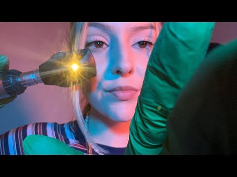 Visual ASMR Medical Check-up for Sleep 🩺📊