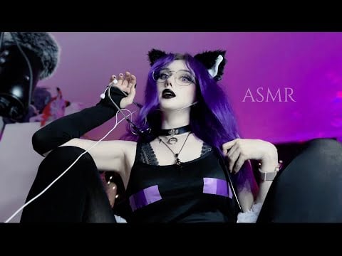 ASMR ☾ inappropriate catgirl doctor examines you