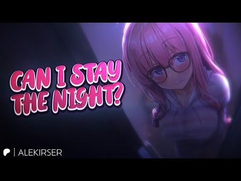 ASMR || "Wanna Be Lonely... Together?" Shy Nerdy Girl Sneaks Into Your Room For Cuddles!