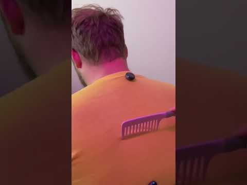 ASMR Back Scratching & Tracing #asmrmassage #realpersonasmr #gentle # ...