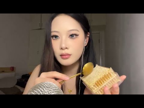 ASMR Honeycomb Chewing Sounds - The ASMR Index