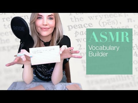 ASMR Vocabulary Builder | Softly spoken, no mid-roll ads