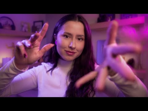ASMR 😴🍃 Hand Movements & Soothing Sounds for Sleep + Spiral, spray ...