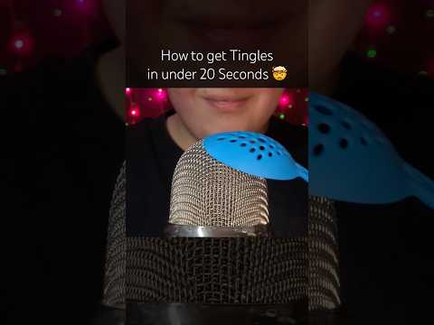 How to get Tingles in under 20 Seconds! #asmr