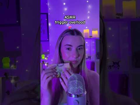 ASMR 100000 triggers in 10 seconds 🧐😋 #asmrtriggers #asmrfast