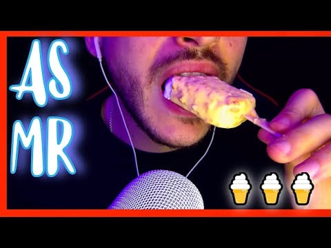 ASMR Eating ICE CREAM Bar no TALKING | Eating Sounds!!!🍦🍦🍦