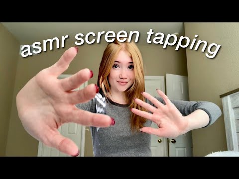 ASMR - camera tapping/scratching & hand movements
