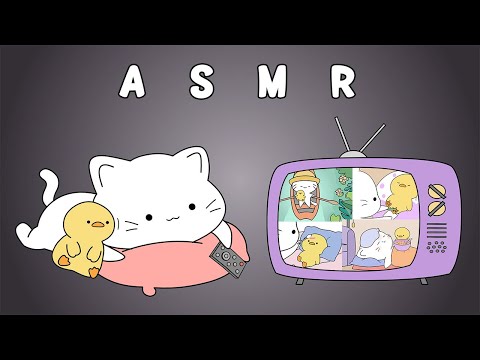 ASMR cat and duckling's treatment (compilation)