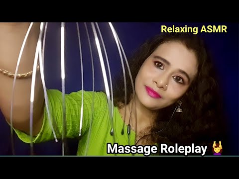 ASMR Massage for Deep Relaxation 🌿 Before You Sleep (Scalp+Neck+ ...