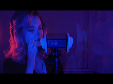 Mouth sounds 3dio mic with candle smoke ASMR 🕯🩷