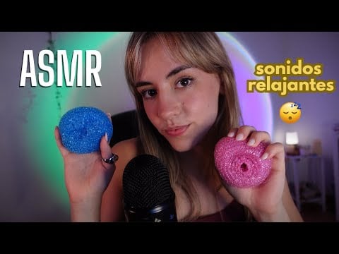 ASMR objetos y sonidos RELAJANTES para dormir profundamente 😴