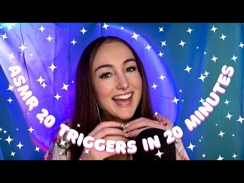 ASMR ⭐ 20 Triggers in 20 Minutes but the Trigger Changes Every 10 ...