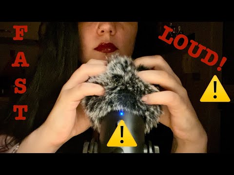 ASMR Fluffy Mic Cover & Sensitive Mouth Sounds