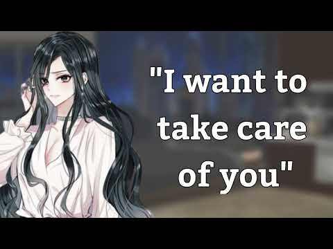 {Asmr} Tsundere girlfriend takes care of you while you are sick [sick comfort] [tea makin]