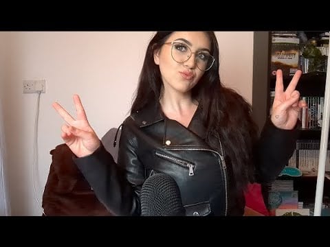 ASMR Leather Sounds - Leather Jacket, Leather Gloves to Relax