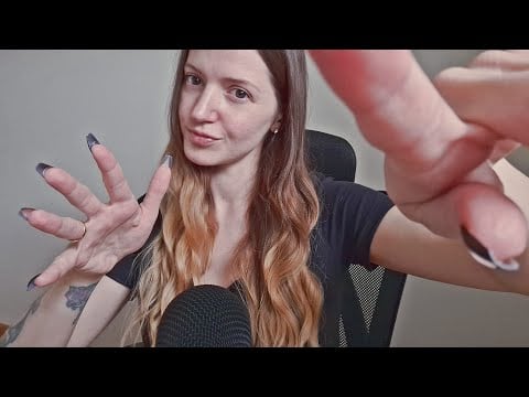 ASMR pure hand sounds and mouth sounds - tongue clicking #asmr #shorts #tingles